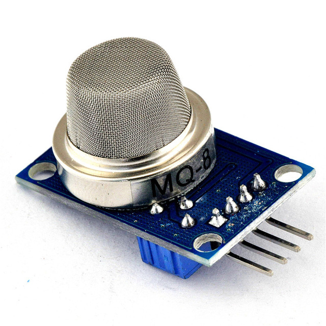 Arduino And Mq 8 Gas Sensor Example Arduino Projects